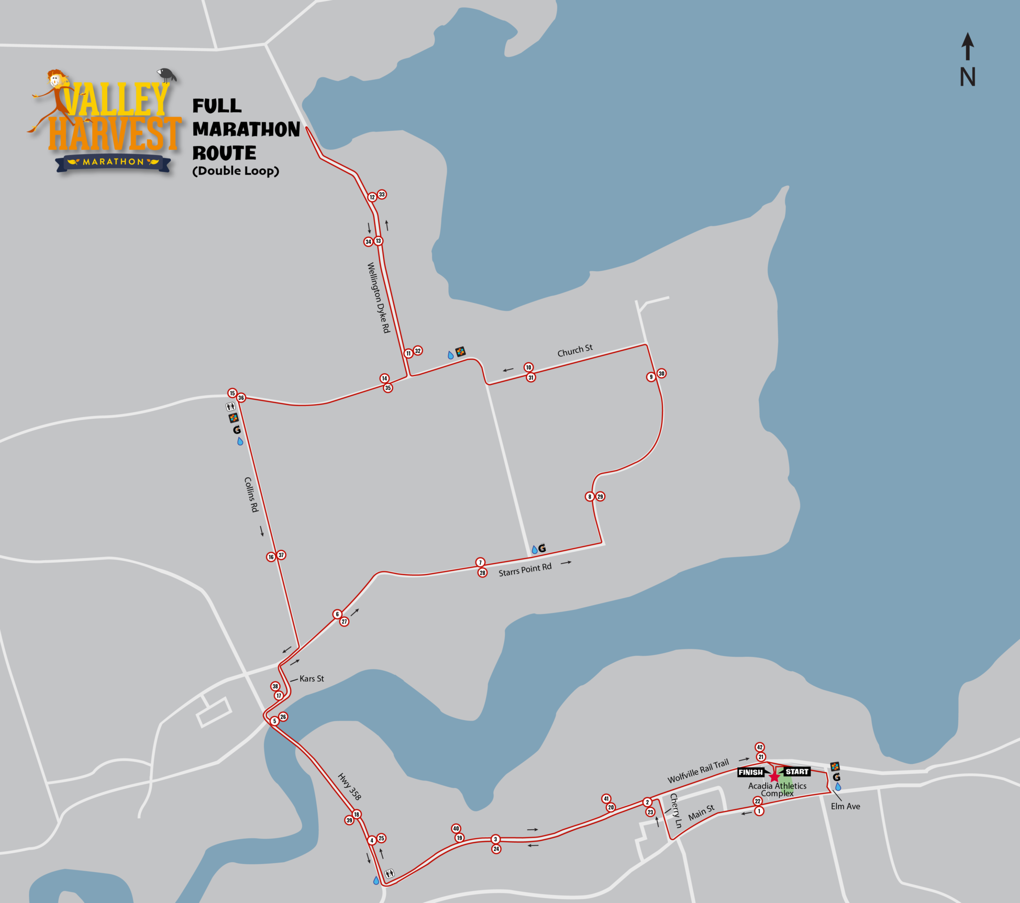 42.2KM - Valley Harvest Marathon